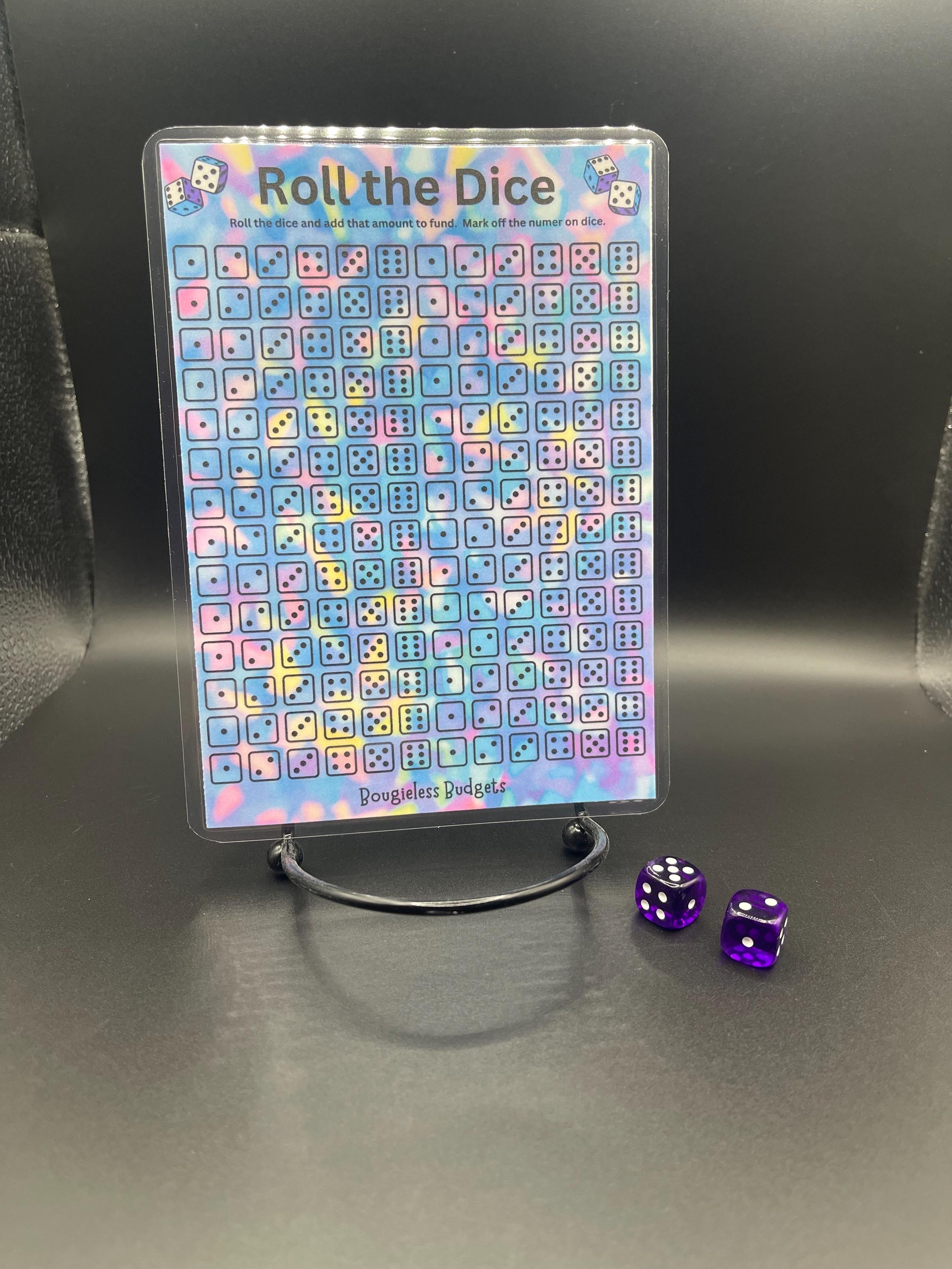 Roll the Dice Savings Challenge - Etsy