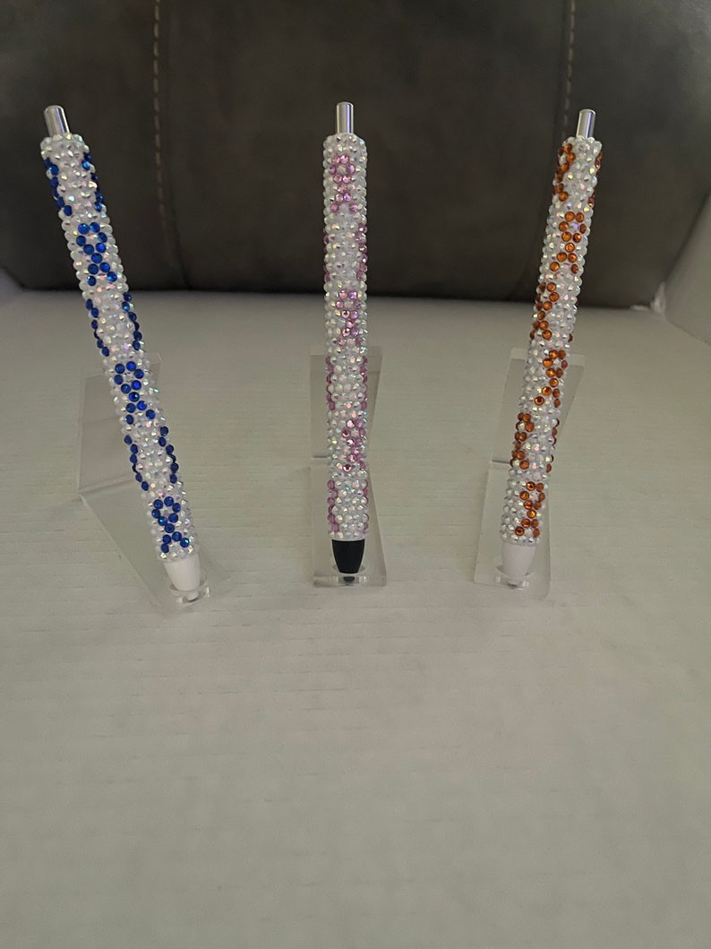 Awareness Rhinestone Pens - Etsy