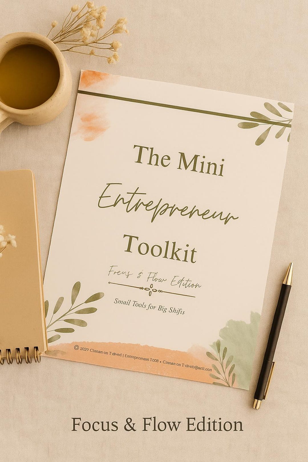 The Mini Entrepreneur Toolkit - Etsy