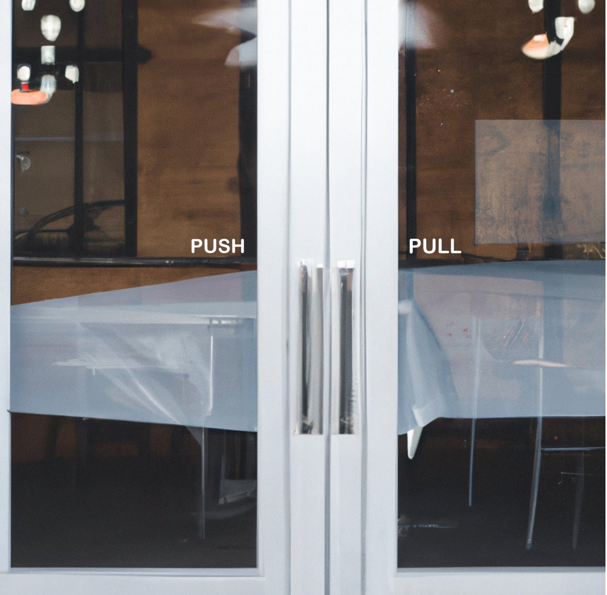 Business Door Push / Pull Text Vinyl Selectable Font/size Options - Etsy