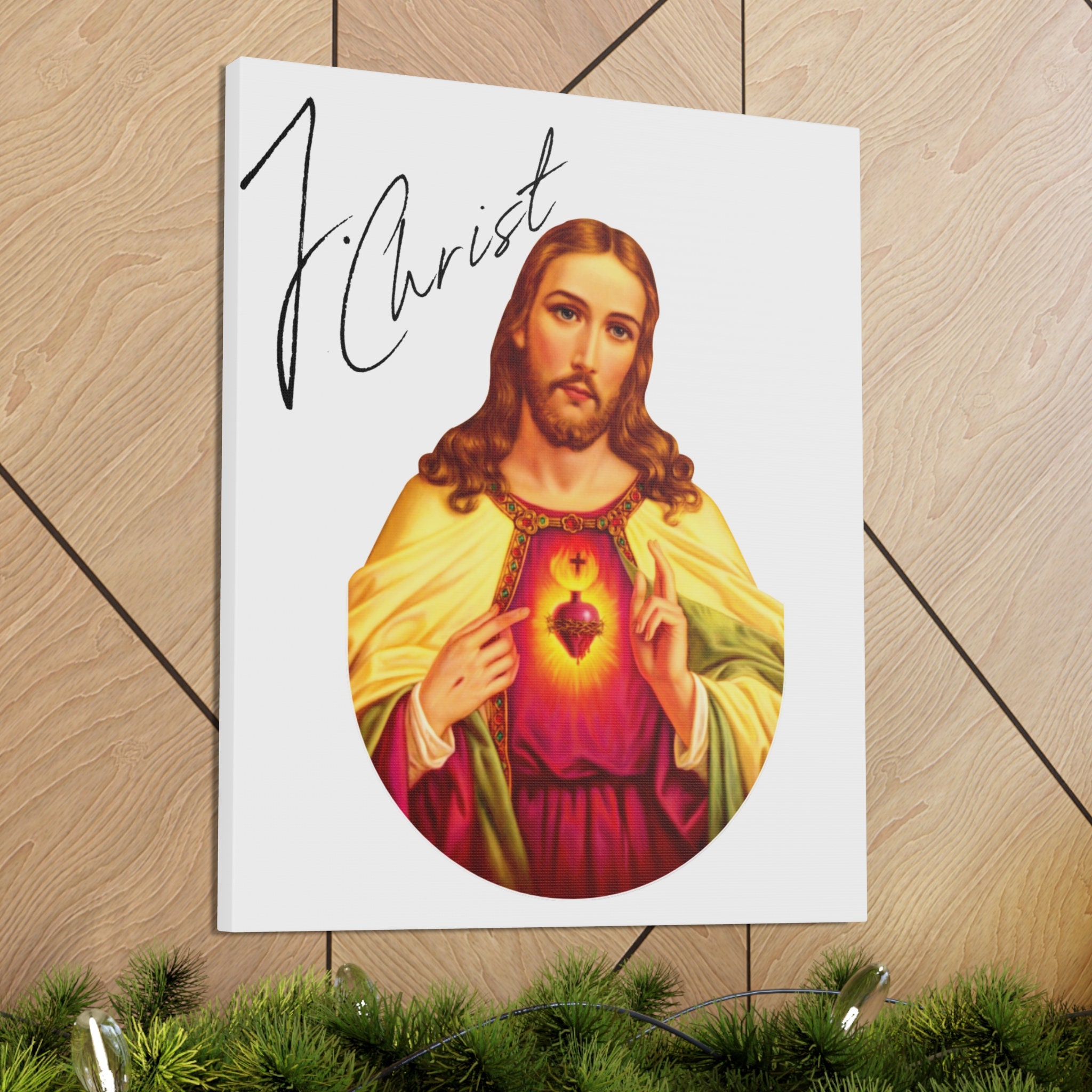 Jesus Autograph Canvas - Etsy
