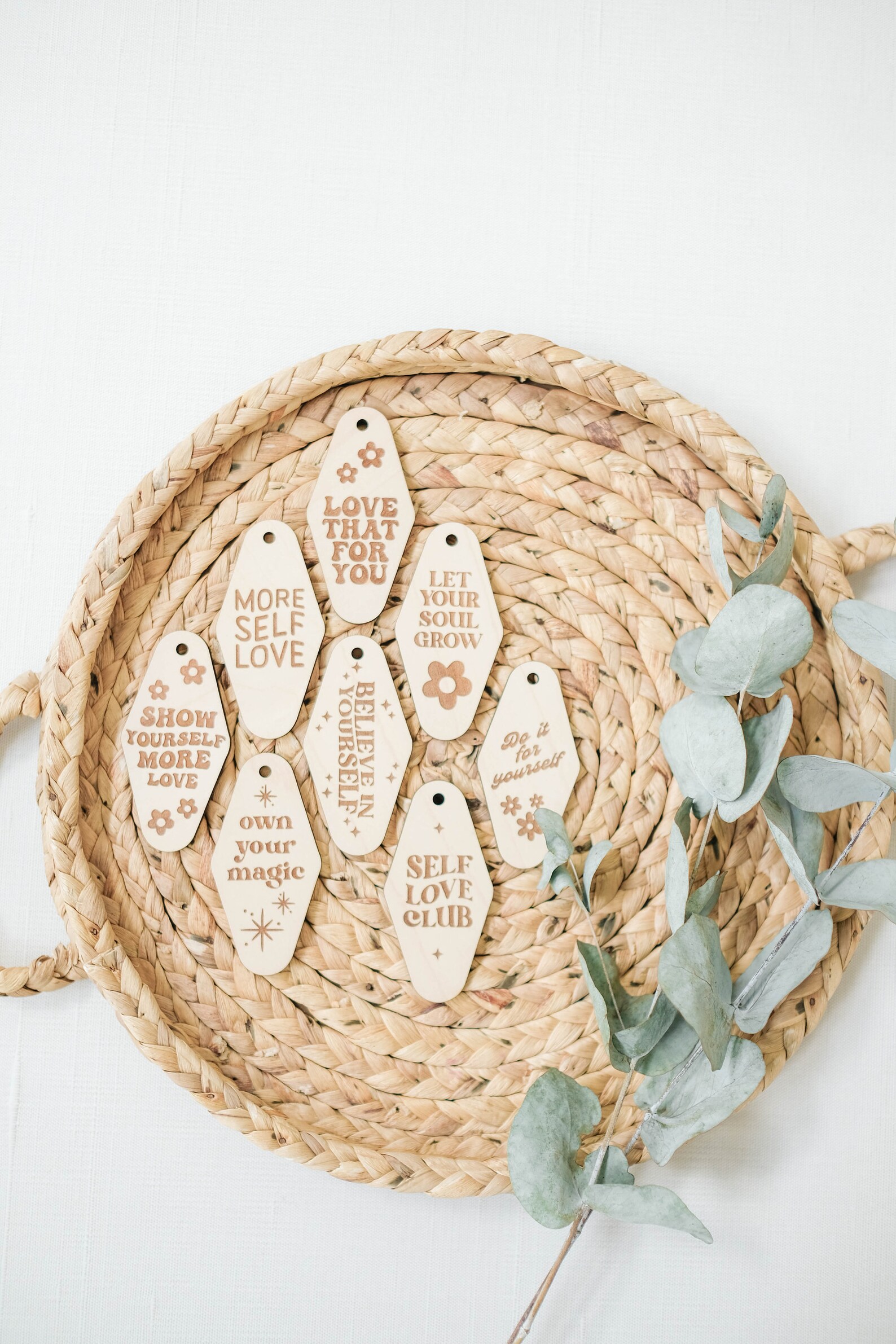 Self Love Keychains Retro Keychains Motel Keychains Hotel Keychains ...