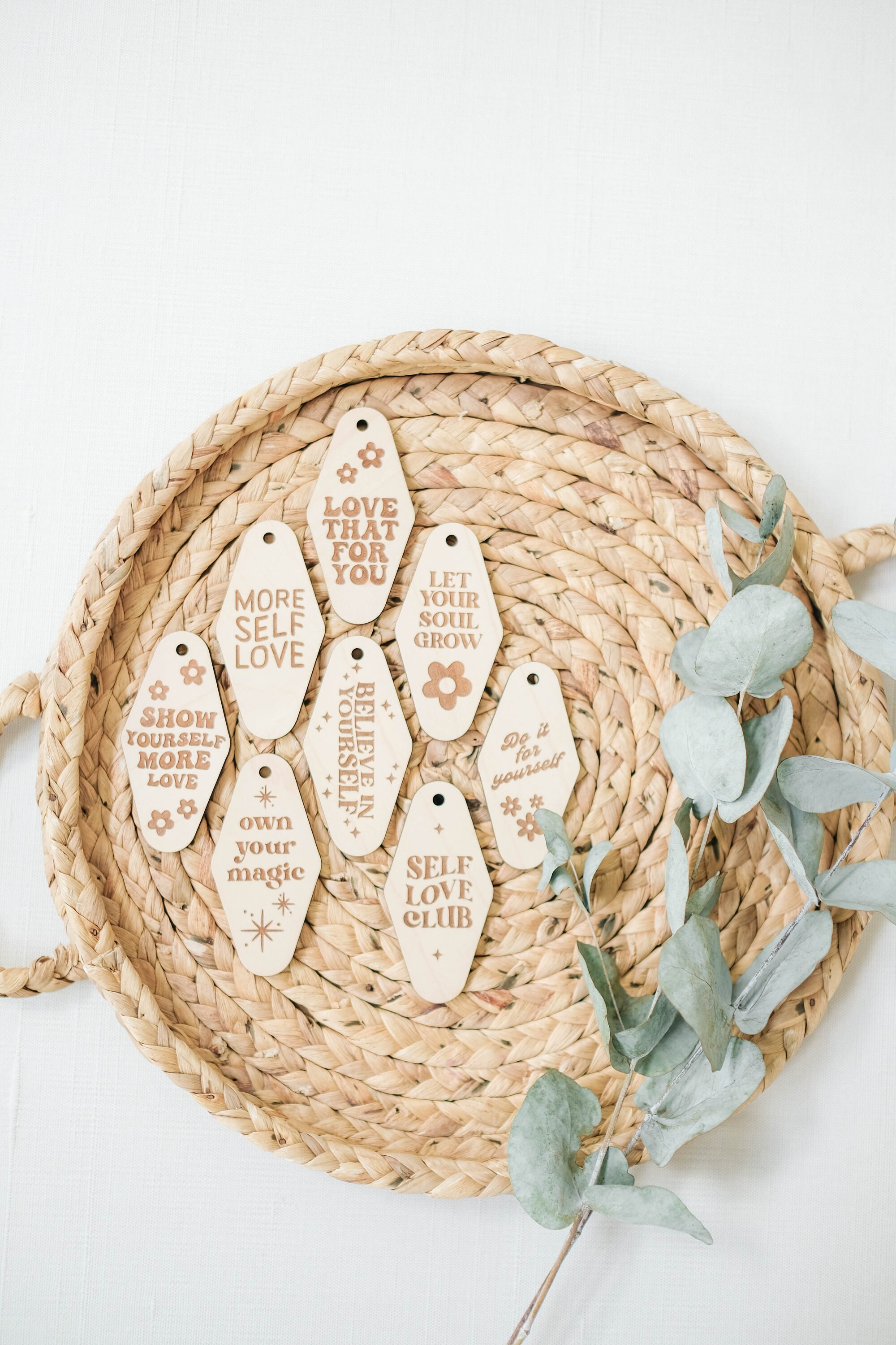 Self Love Keychains Retro Keychains Motel Keychains Hotel Keychains ...