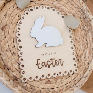 Days Till Easter Countdown SVG Easter SVG Laser Ready Cut File Digital ...