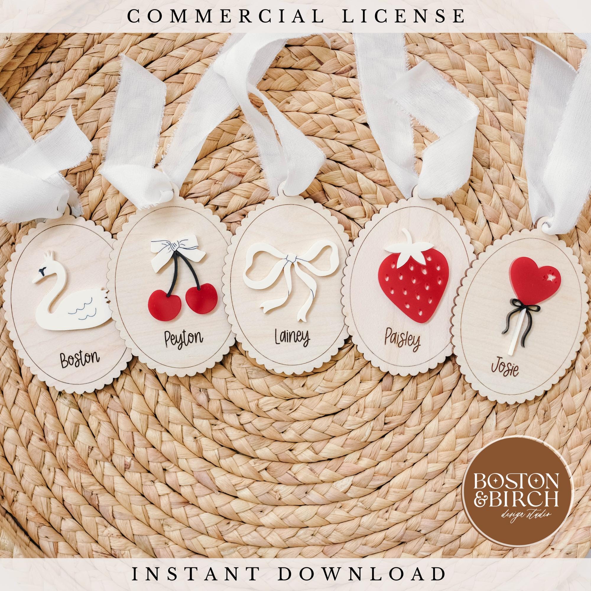 Vintage Valentine Tag SVG Bundle – Laser Cut File (digital Download) - Etsy