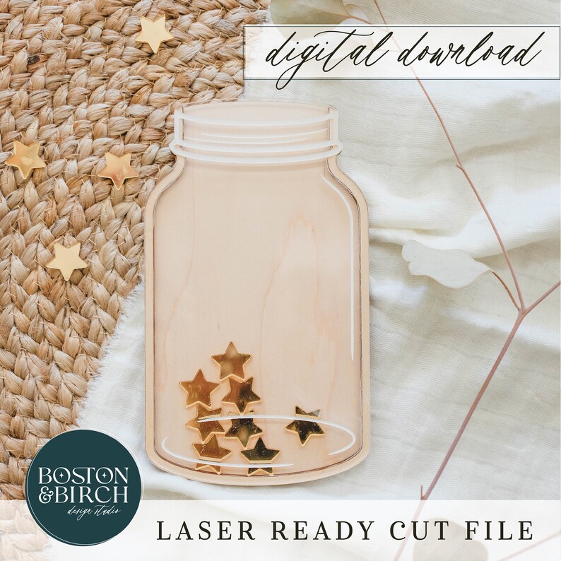 Mason Rewards Jar Star Jar Rewards Tracker Good Behavior Jar Kindness ...