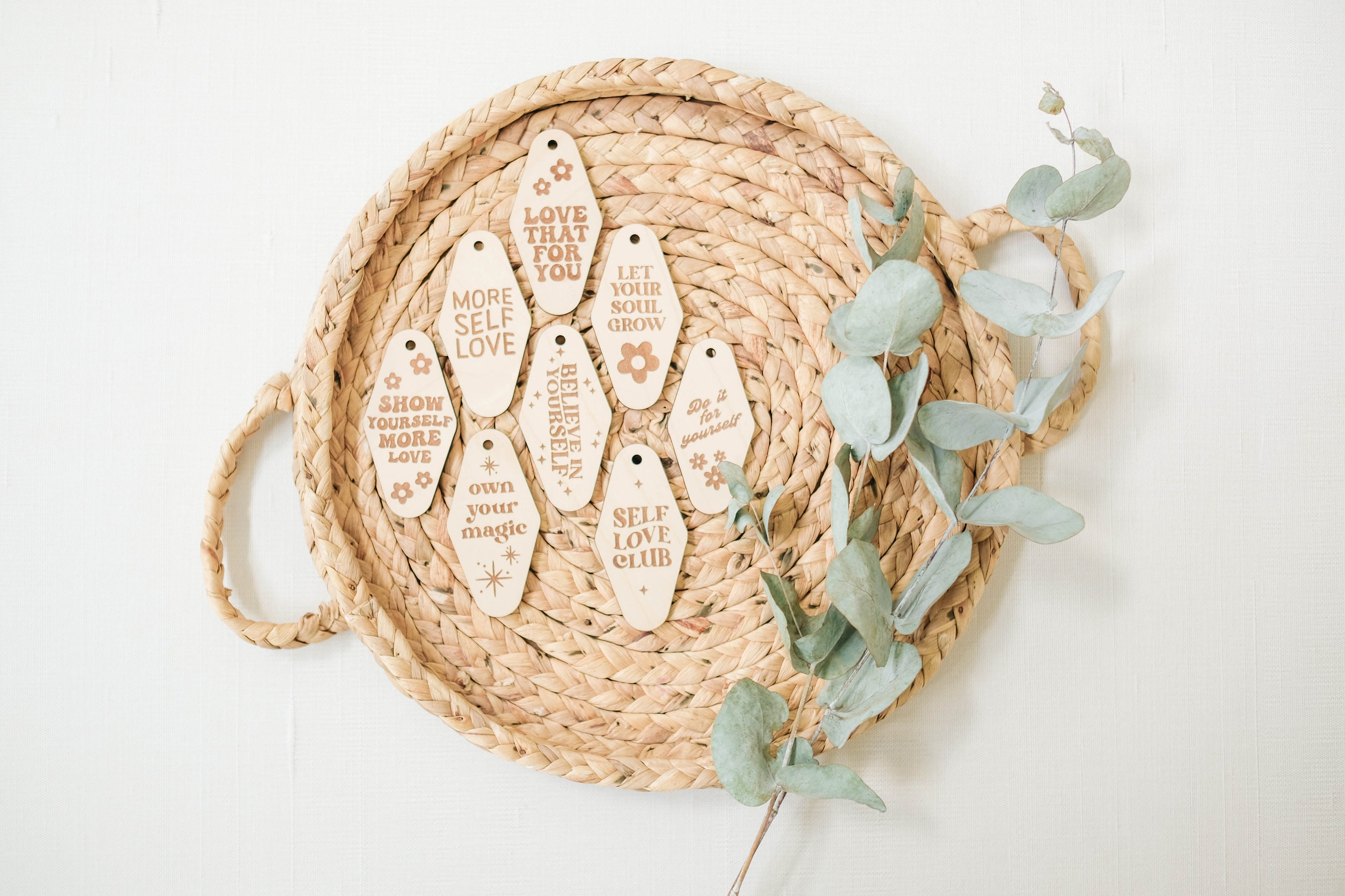 Self Love Keychains Retro Keychains Motel Keychains Hotel Keychains ...