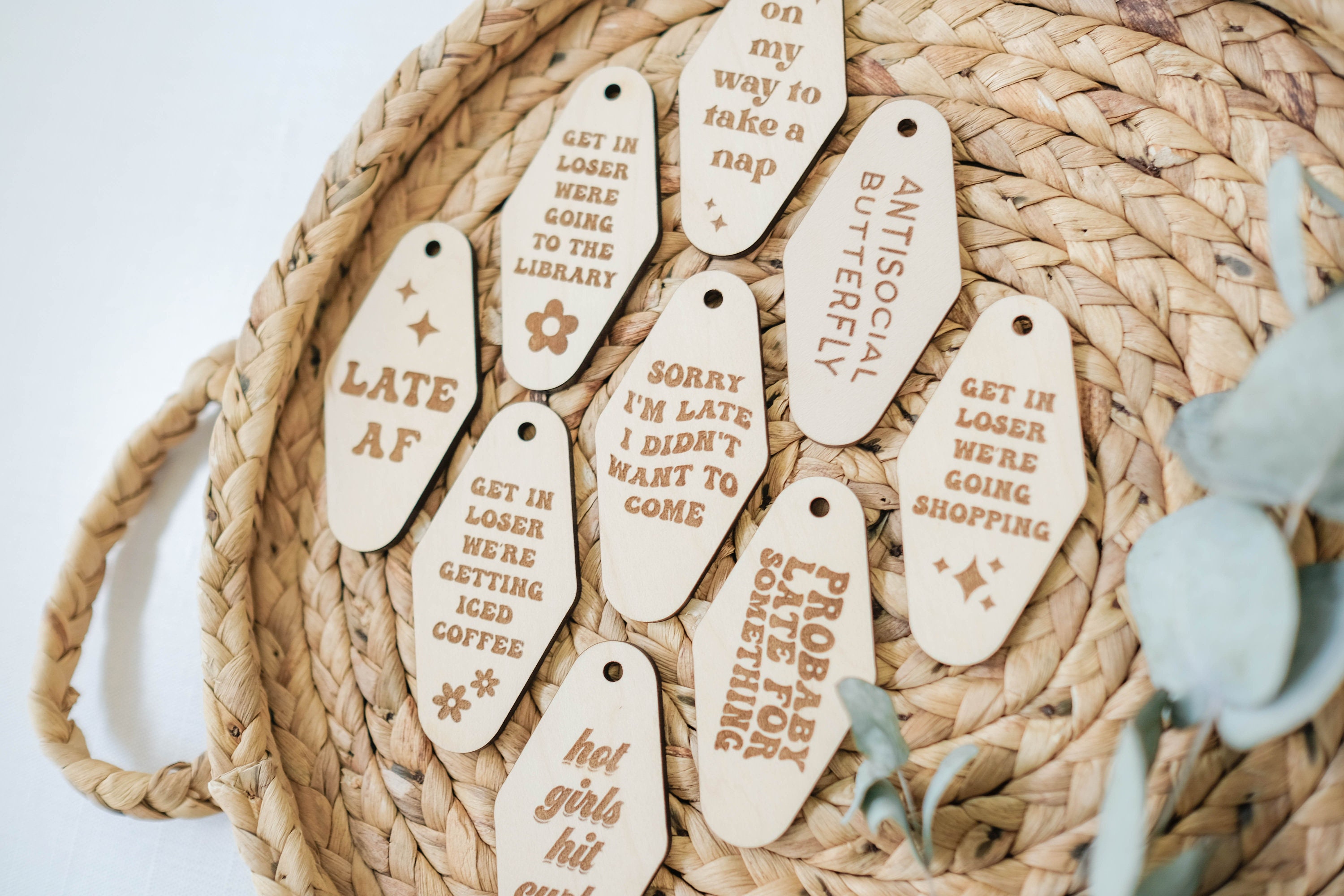 Funny Keychains Retro Keychains Motel Keychains Hotel Keychains ...