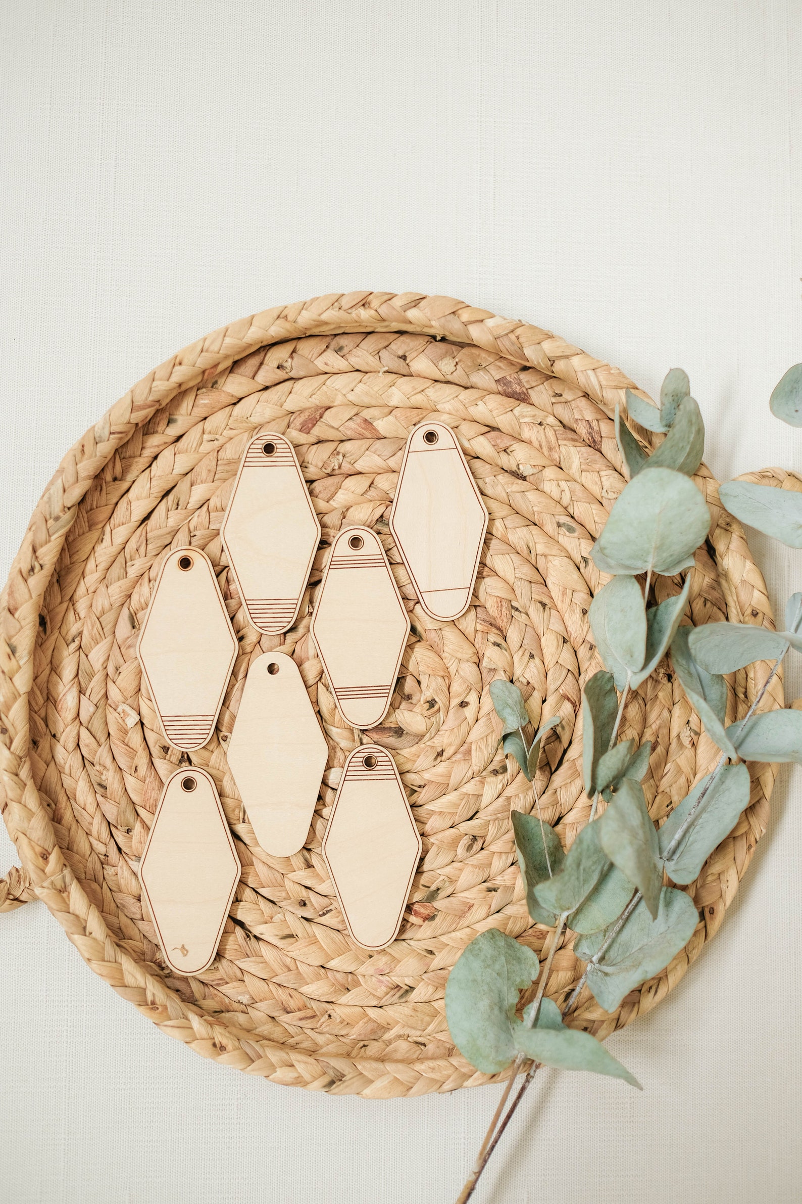 Blank Keychains Retro Keychain Motel Keychain Hotel Keychains Glowforge ...