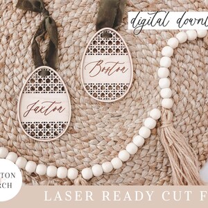 Easter Rattan Cane Bundle SVG Glowforge Cut File Easter - Etsy