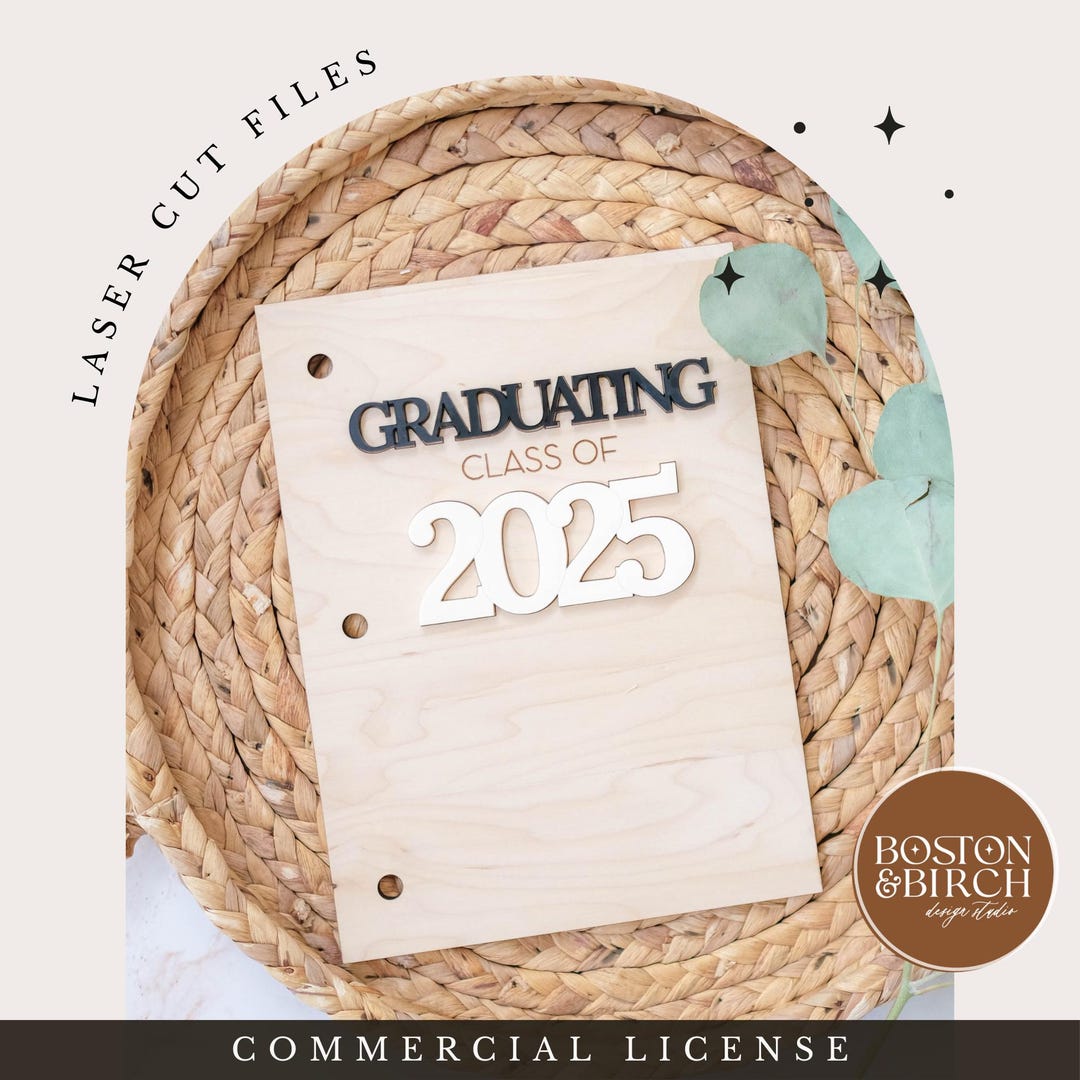 Graduation Card Keeper, Class of 2025 (digital File) - Etsy