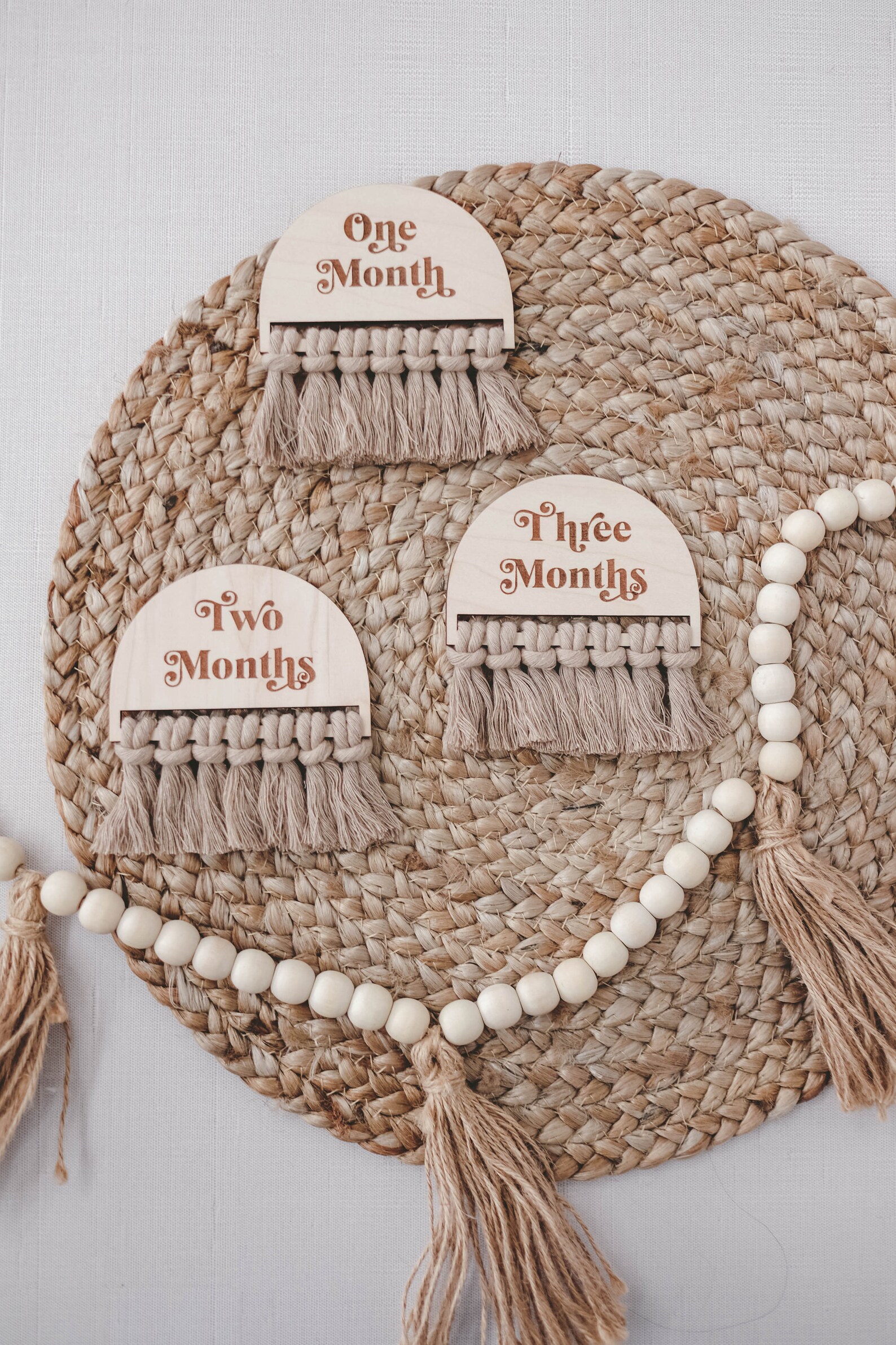 Boho Month Markers Digital File Boho Nursery Decor - Etsy