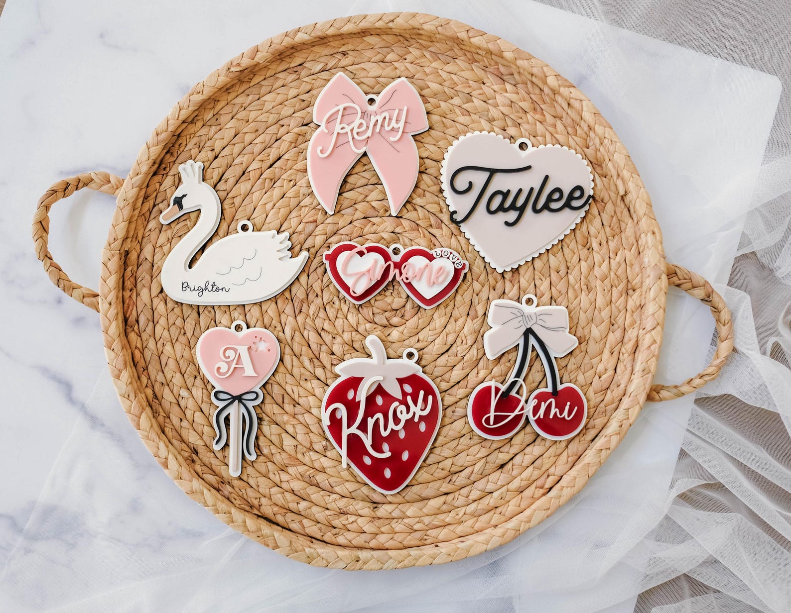 Valentine Cherry Tag SVG – Laser Cut File (digital Download) - Etsy