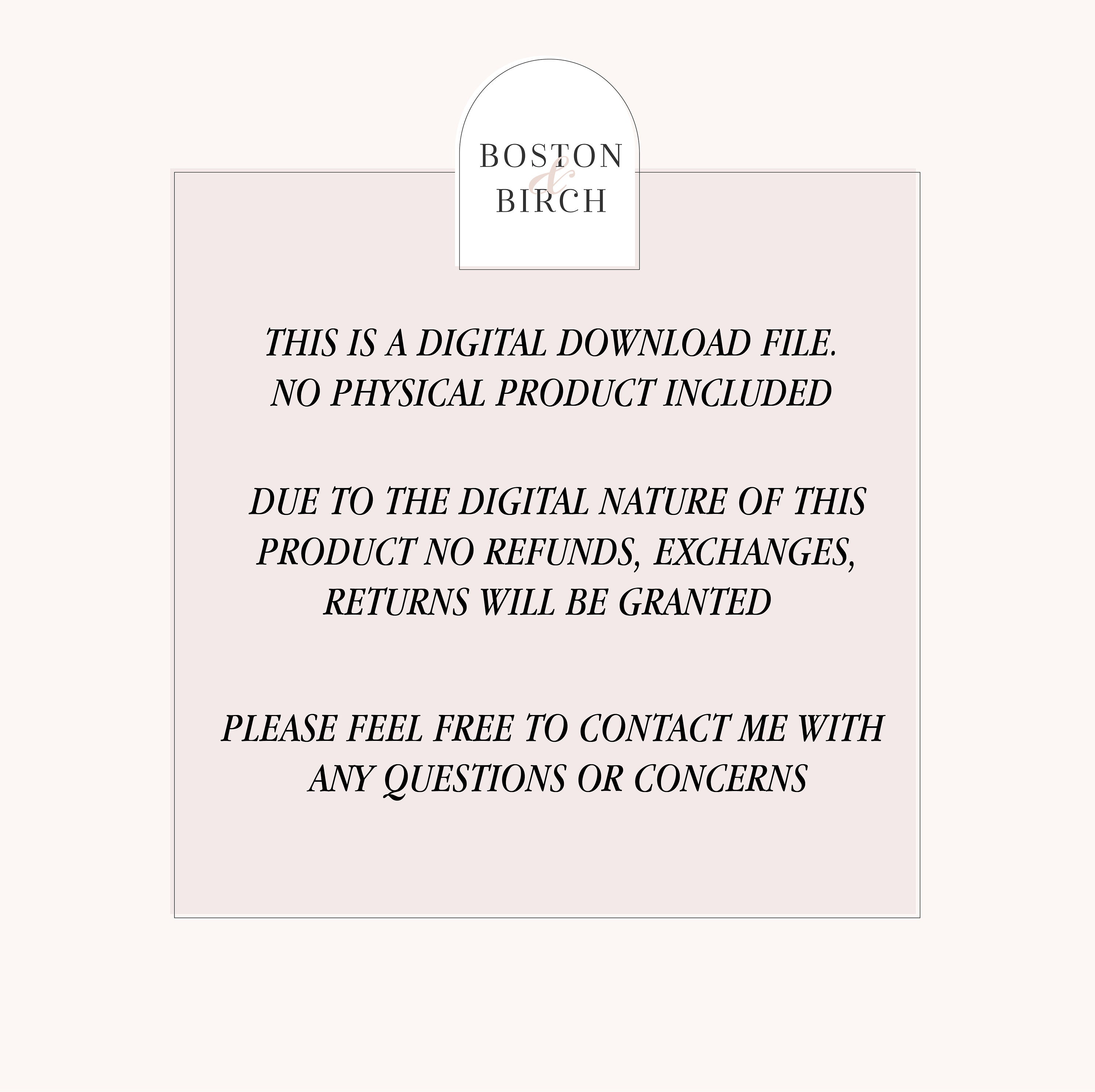 Boho Month Markers Digital File Boho Nursery Decor - Etsy