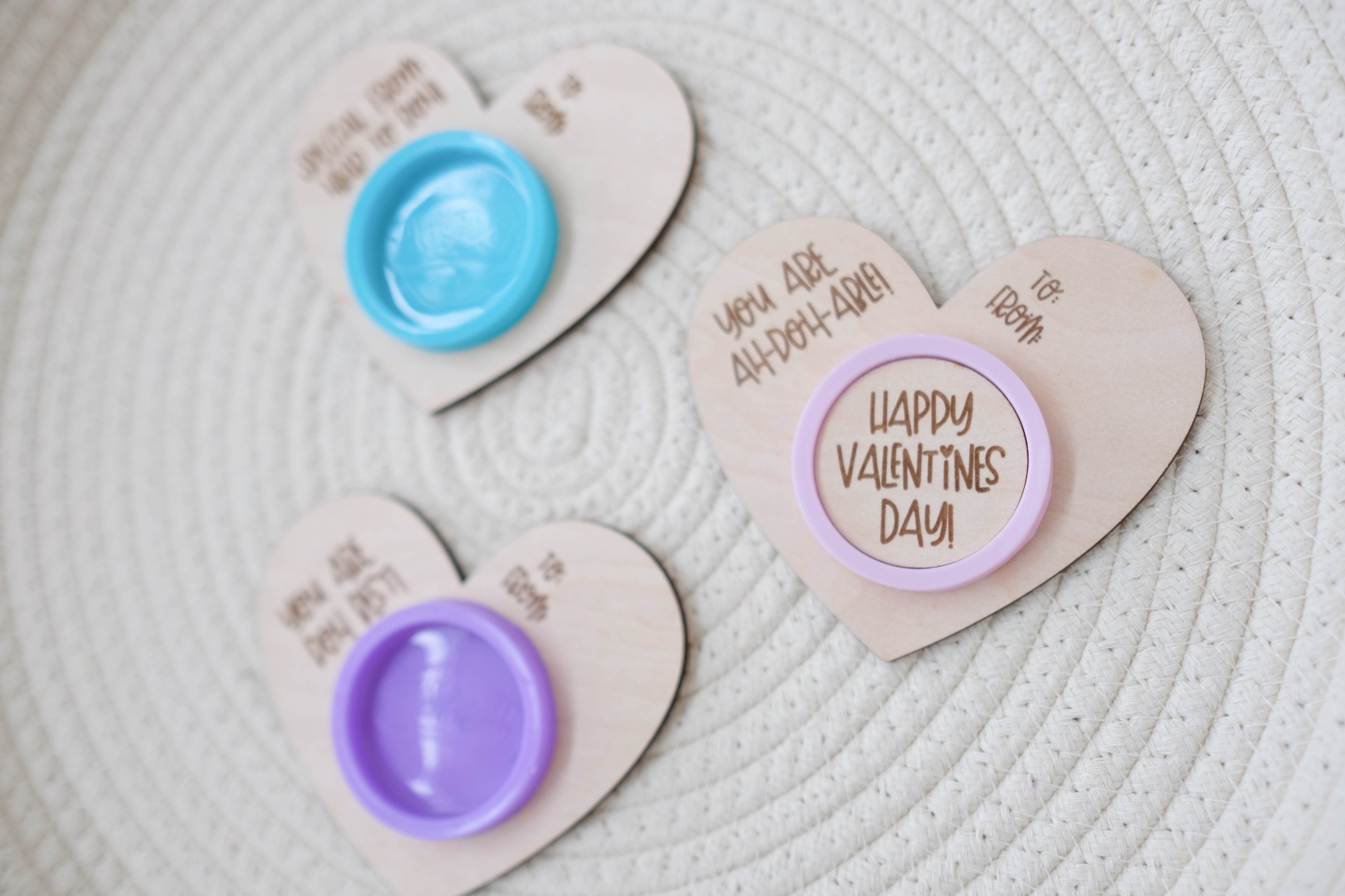 Valentine Play Clay Card SVG - Kids Valentines Day - Laser Ready Cut ...
