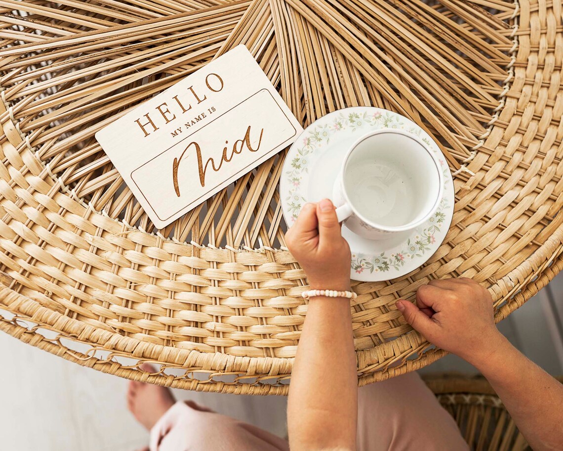 Welcome Baby Sign Laser Cut File – Newborn Announcement (digital ...