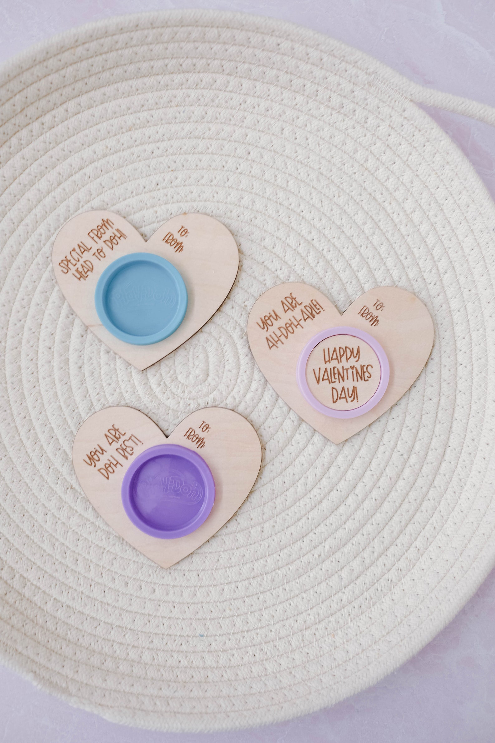 Valentine Play Clay Card SVG - Kids Valentines Day - Laser Ready Cut ...