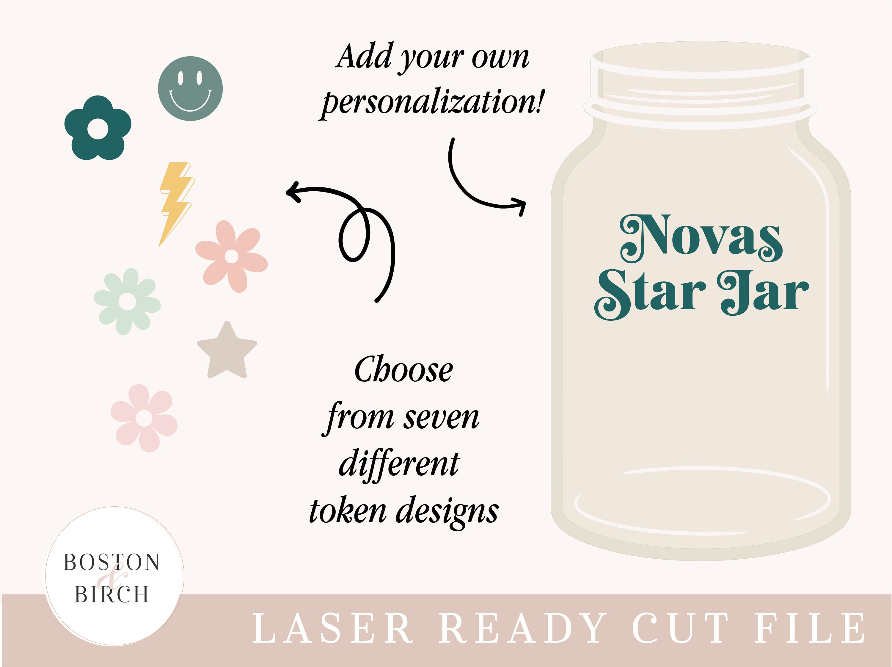 Mason Rewards Jar Star Jar Rewards Tracker Good Behavior Jar Kindness ...