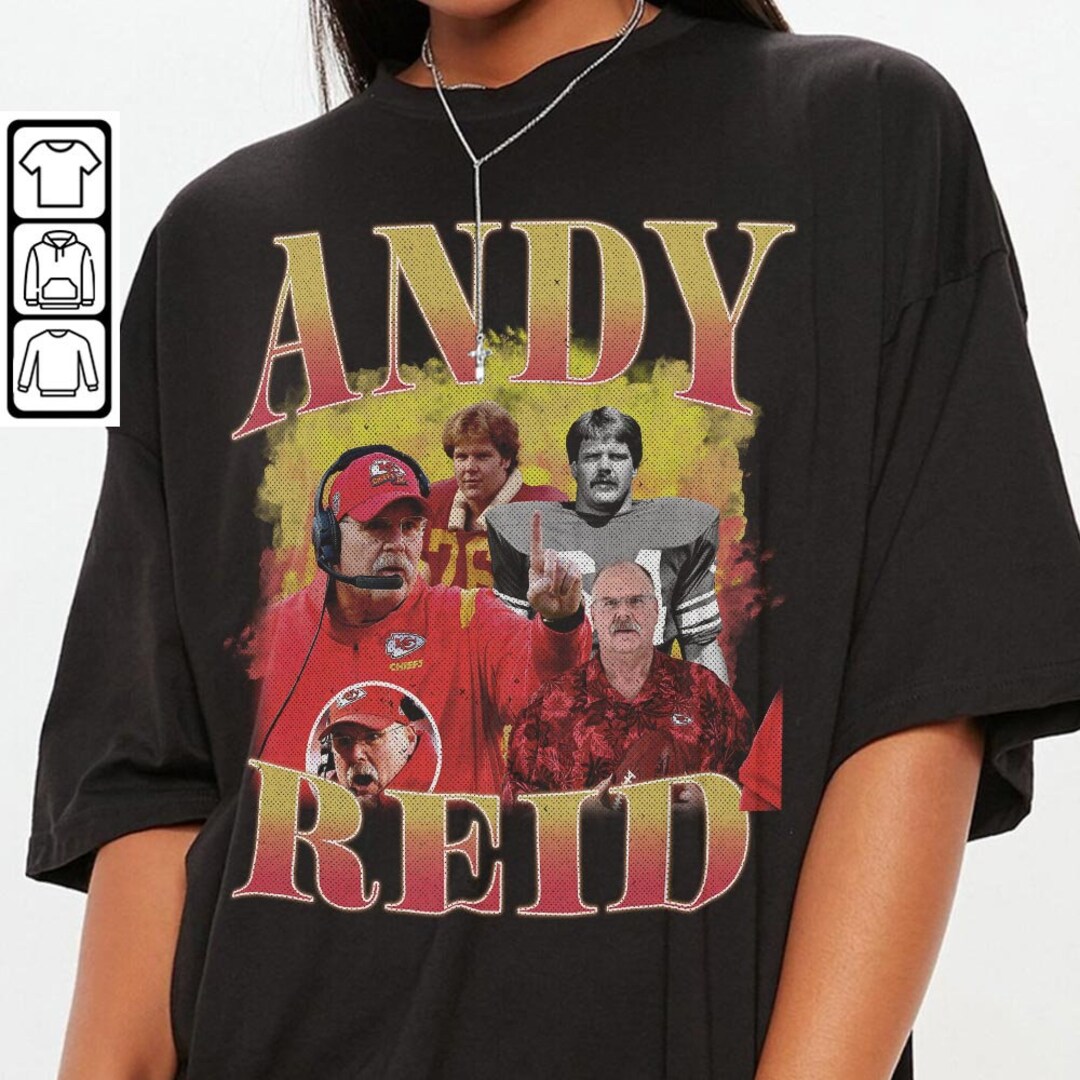 Andy Reid Shirt Andy Reid Tee Andy Reid Football Vintage - Etsy