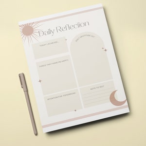 Printable Minimalist Daily Planner Boho Daily Schedule Daily Agenda ...