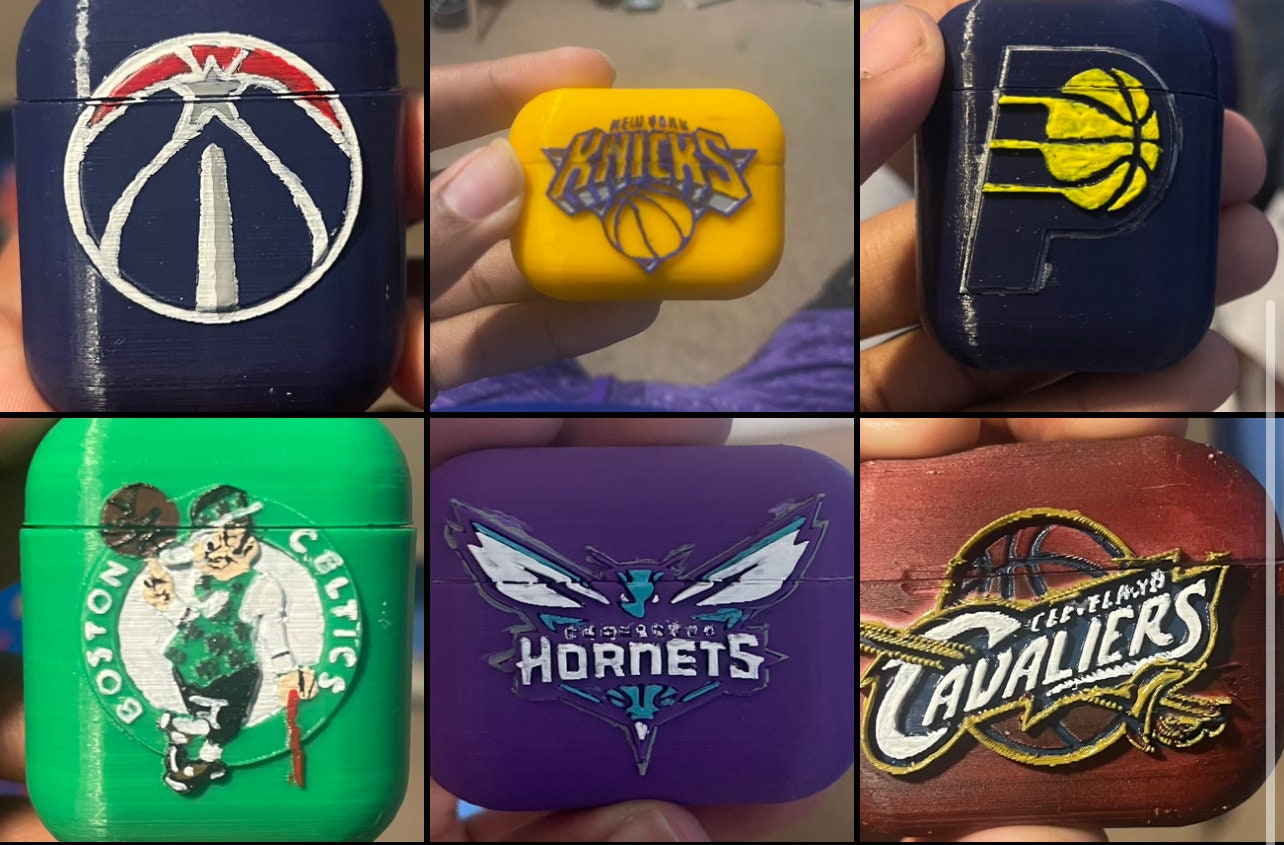 3D Printed NBA AirPod Cases (read Description) - Etsy
