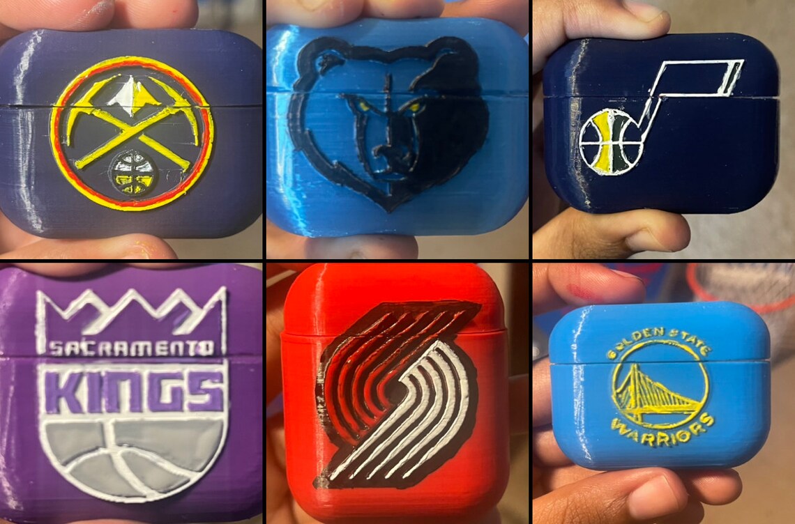 3D Printed NBA AirPod Cases (read Description) - Etsy