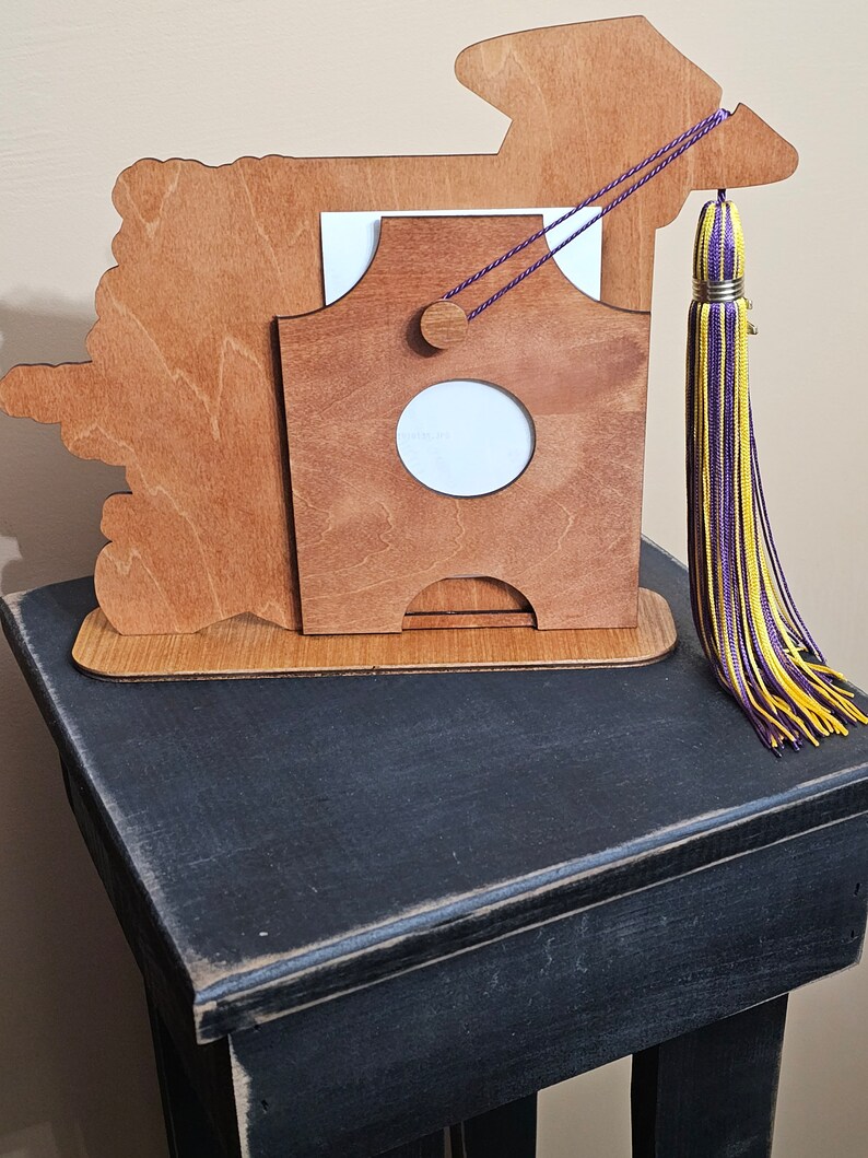 Custom Graduation Picture Holder. Display Table Decor. Graduation Party ...