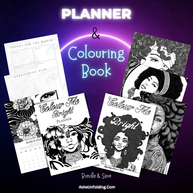 Colour Me Bright - Bundle - Etsy