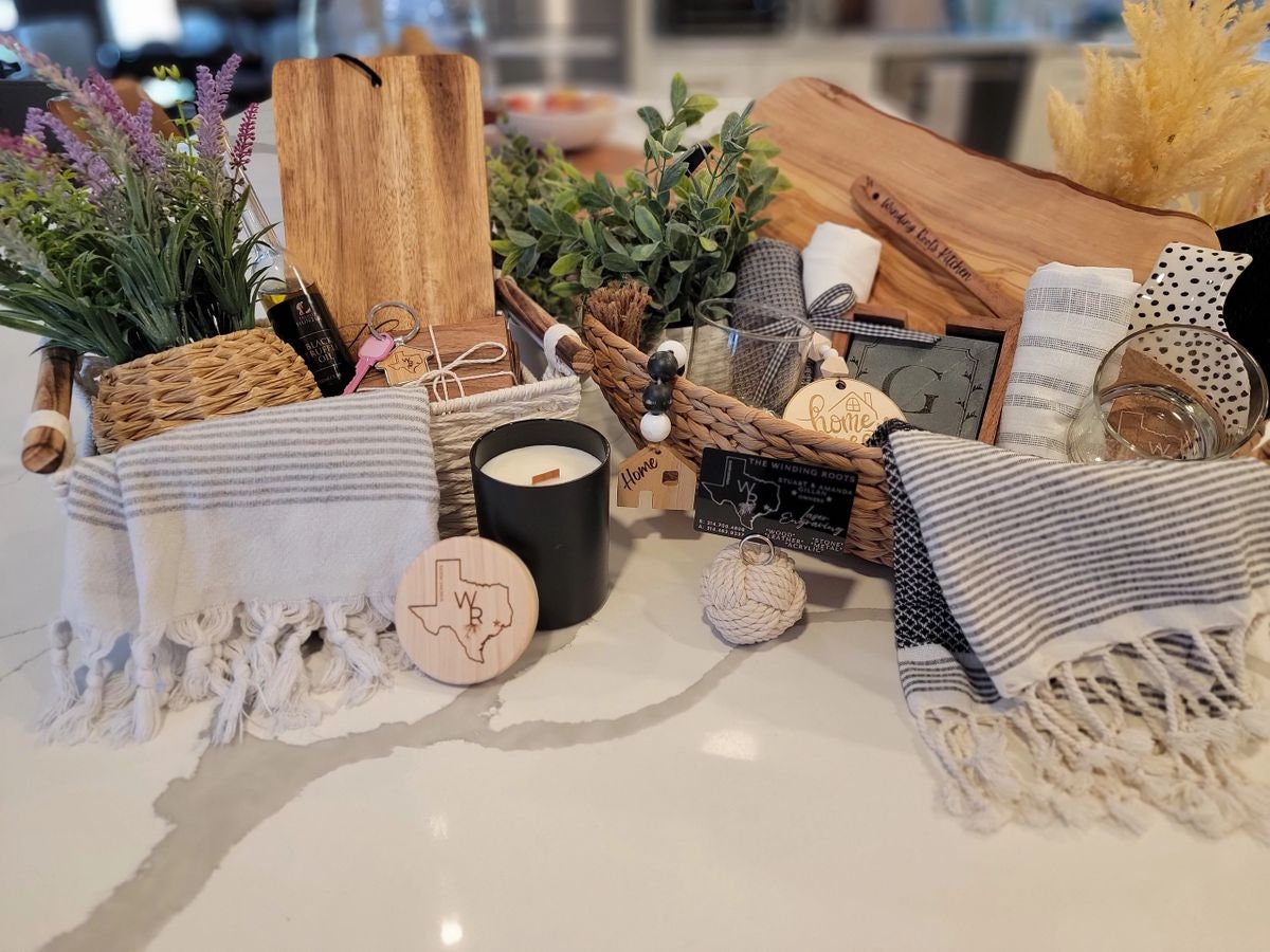 Housewarming / Welcome Home Basket - Etsy