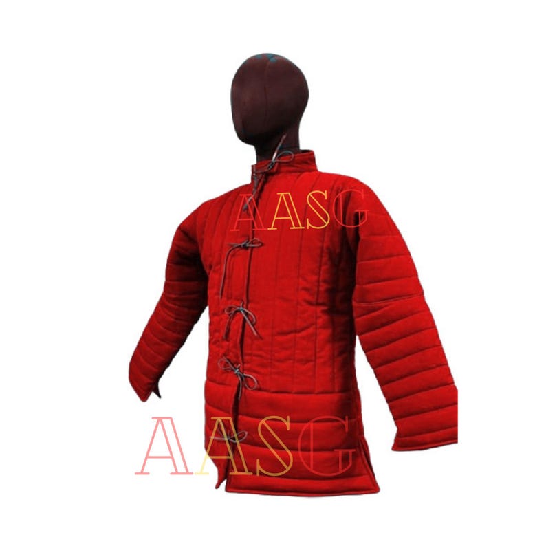 Handmade Padded Cotton Gambeson: Medieval Viking Aketon Armor - Larp ...