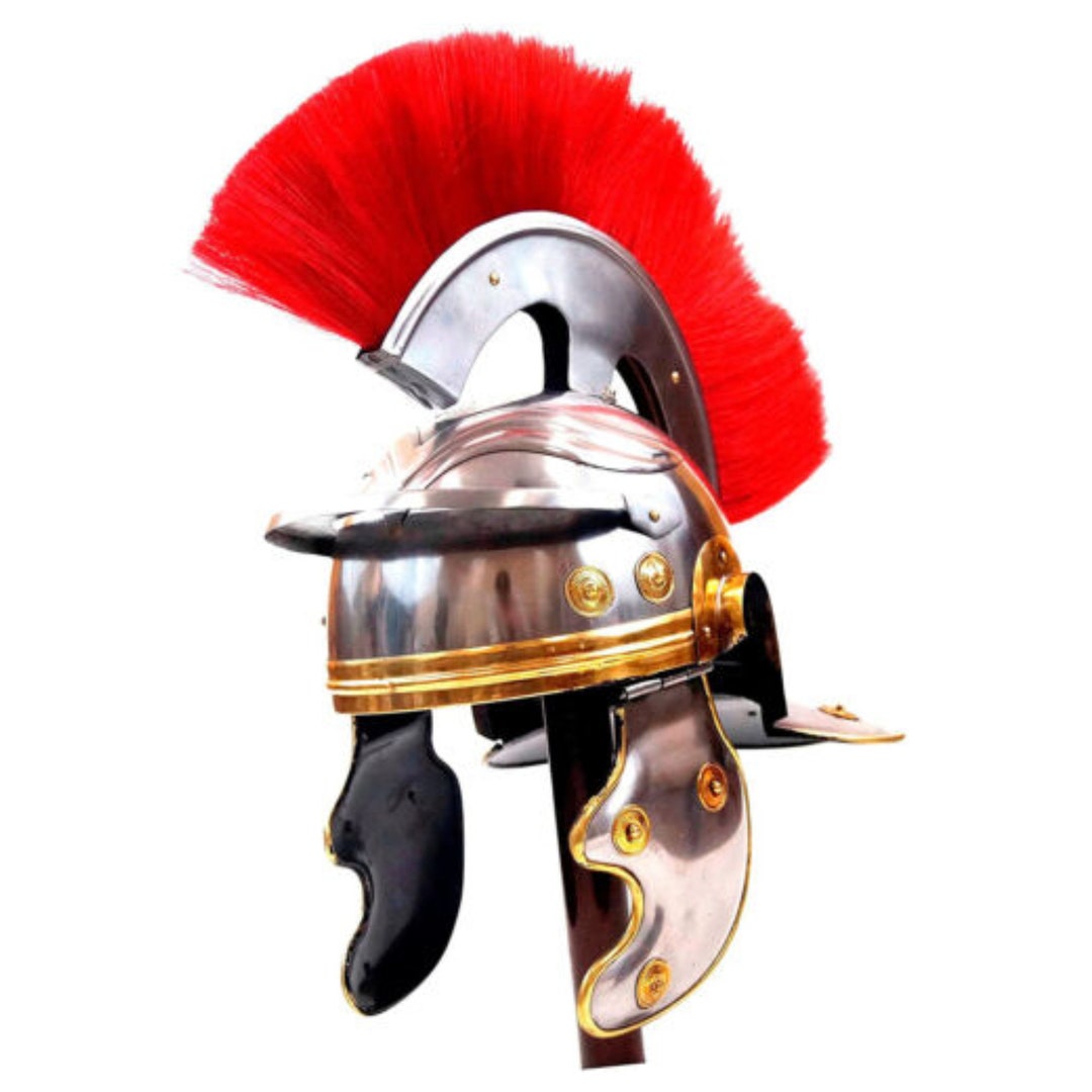 Medeival Imperial Romen Helmet I Roman Knight/ Roman Gallic G Helmet ...