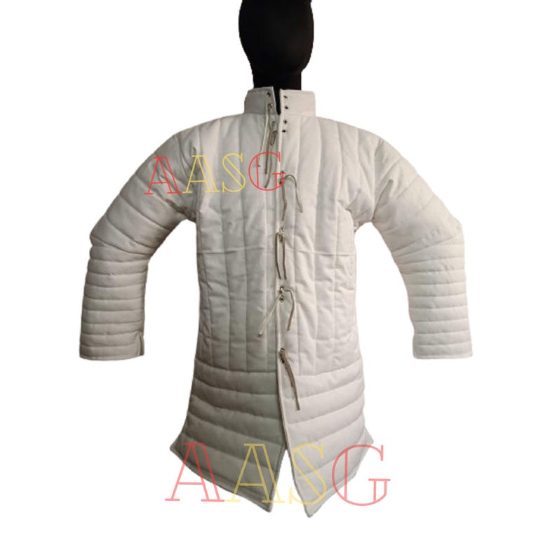 Handmade Padded Cotton Gambeson: Medieval Viking Aketon Armor - Larp ...