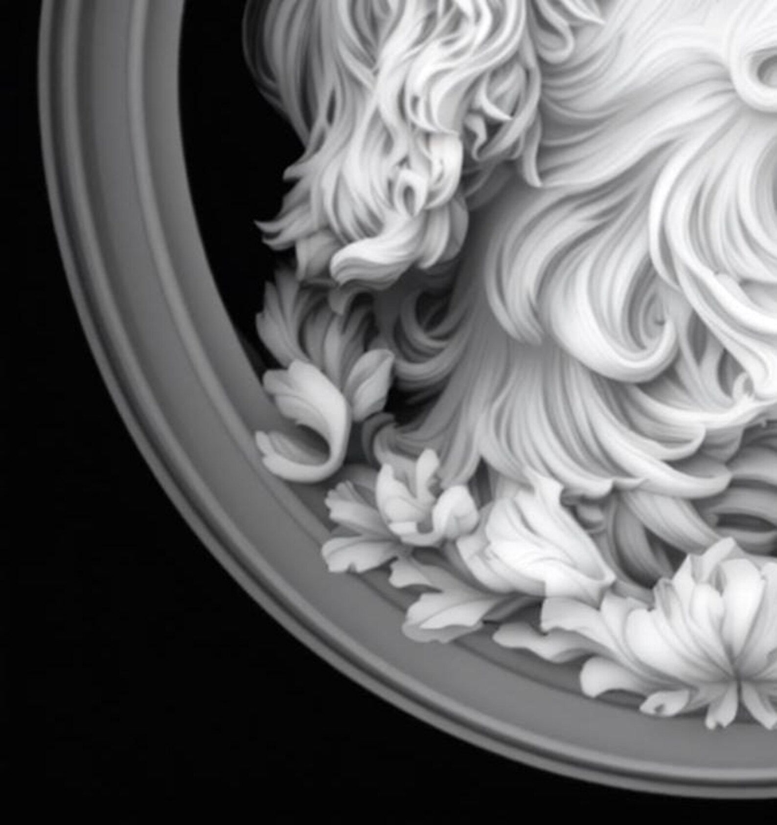 Coin Depth Map | Height Map | Xtool | Glowforge | PNG File | Grayscale ...