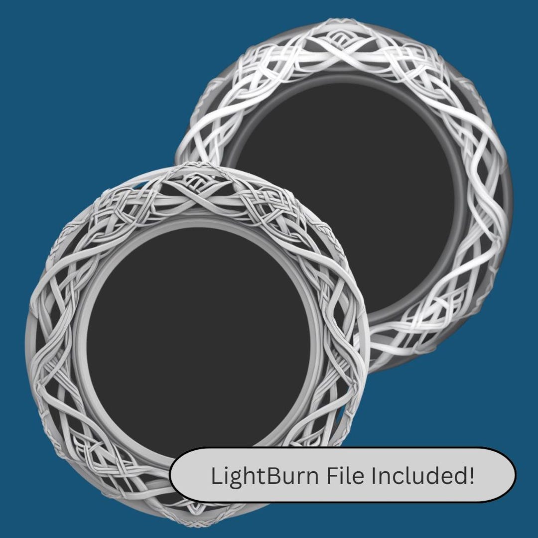 3D Challenge Coin PNG Design: Fiber Laser Engraving Template (digital ...
