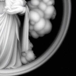 Coin Depth Map | Height Map | Xtool | Glowforge | PNG File | Grayscale ...