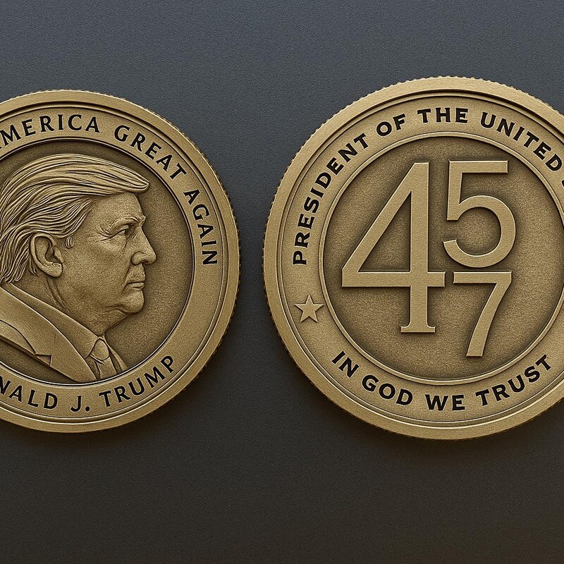 Trump Coin - Etsy