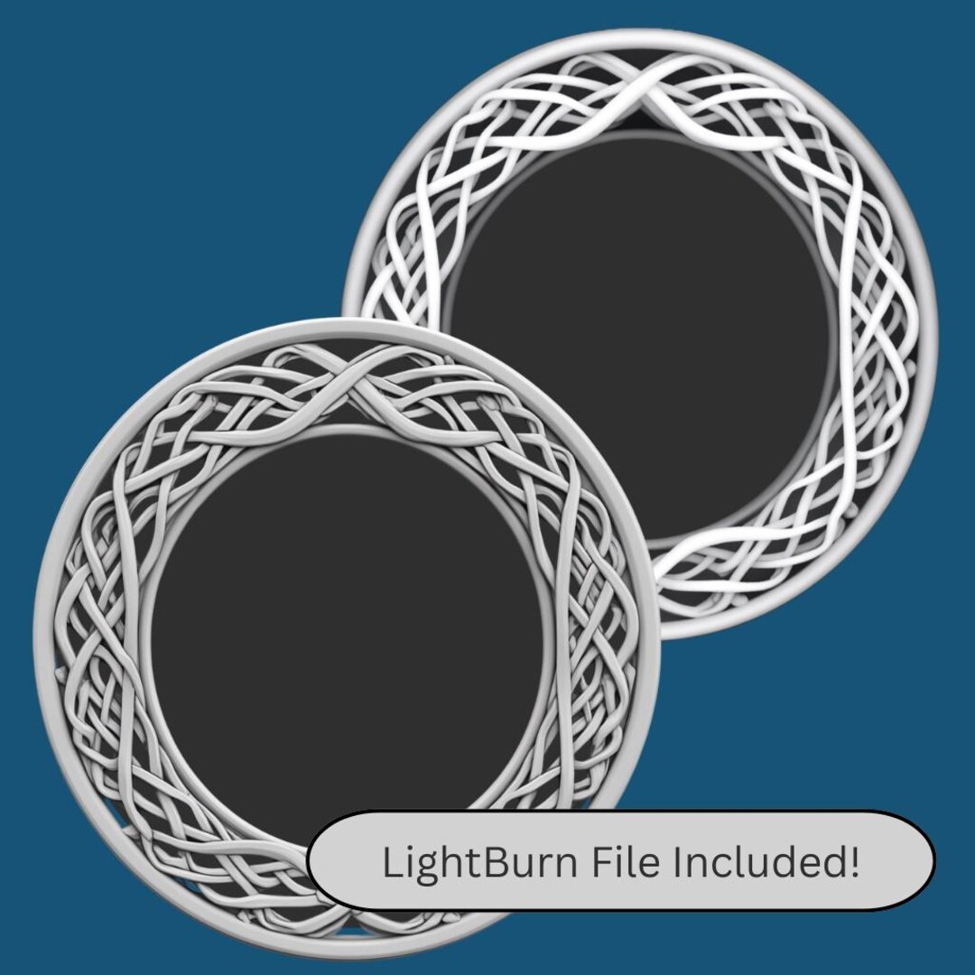 3D Challenge Coin PNG Design: Fiber Laser Engraving Template (digital ...