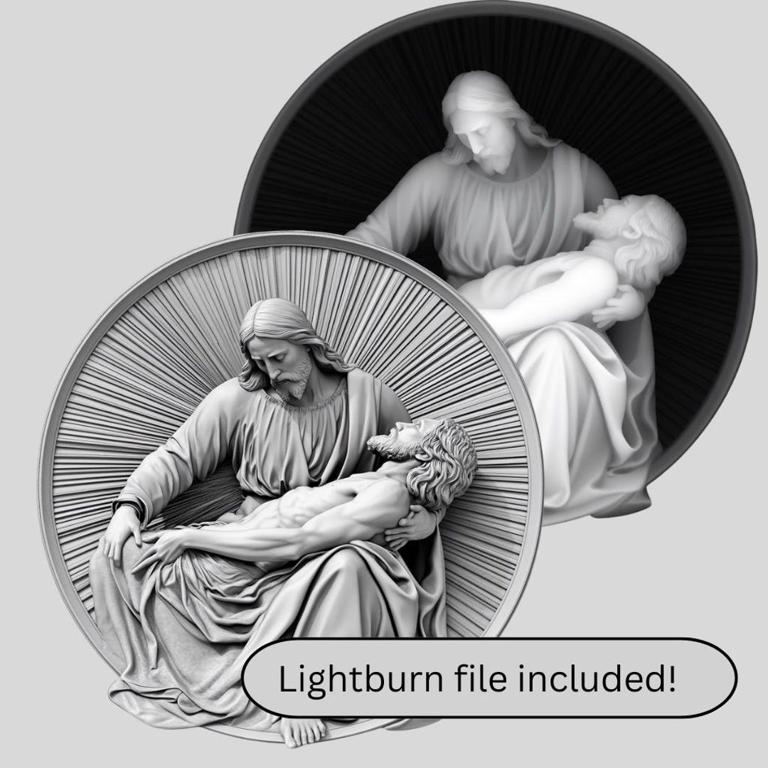 Brass Challenge Coin PNG Design | 40mm Round Engraving Template for ...