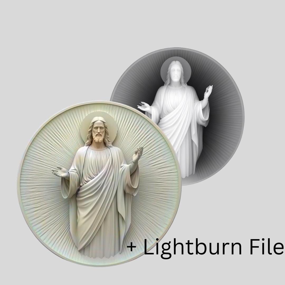 Depth Map for Fiber Laser Engraving | Layered 3D Engraving Files | Coin ...