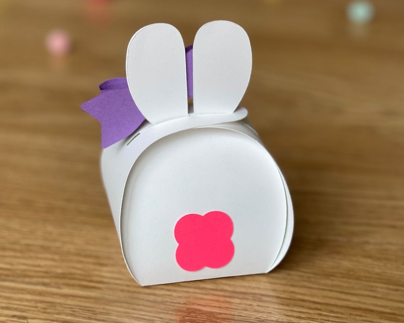 Bunny Box Template Party Favor Box Easter Gift Instant Download DIY ...