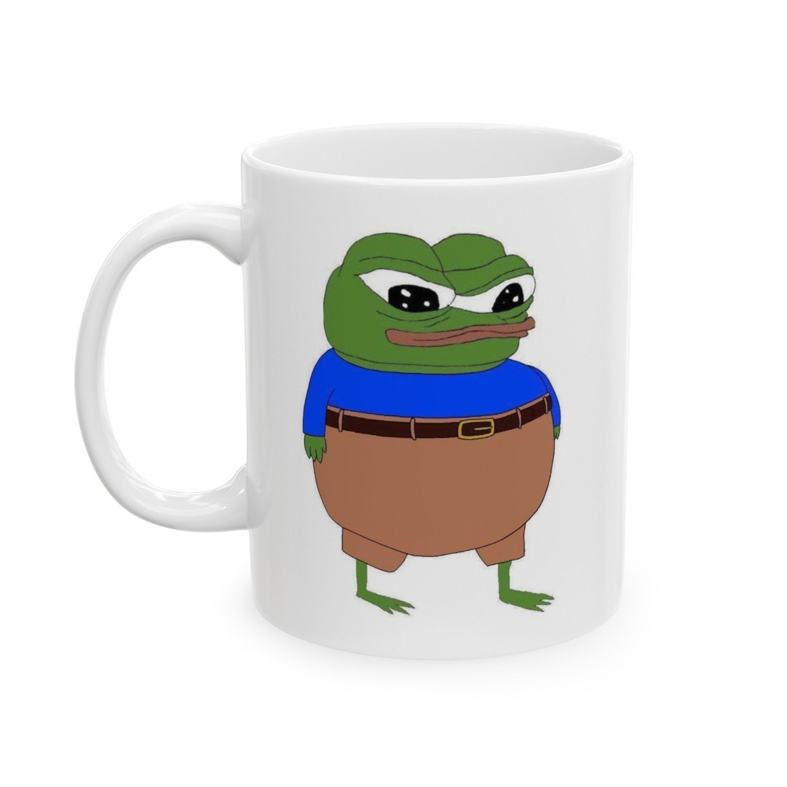 Peepo Apu Being Peepo Meme Community Animal Frog Coffee Mug Cozy Coffee ...