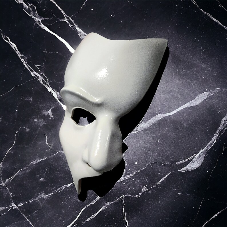 Phantom of the Opera, Howard Mcgillin Broadway Mask, 12K Resin, Custom ...