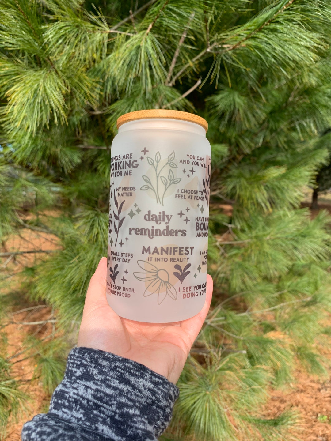 Daily Reminders Cup - Etsy