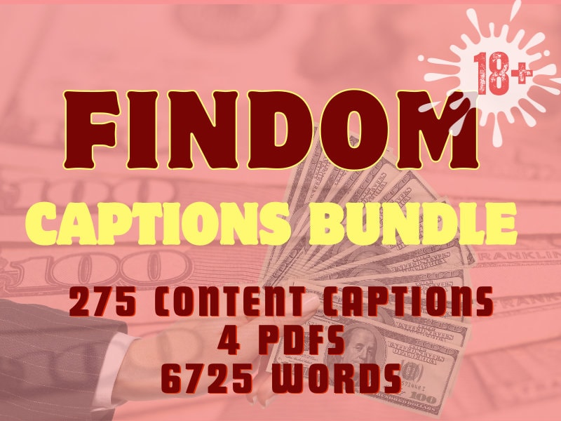 Findom BUNDLE 275 Captions Adult Content Creators. OF Femdom - Etsy