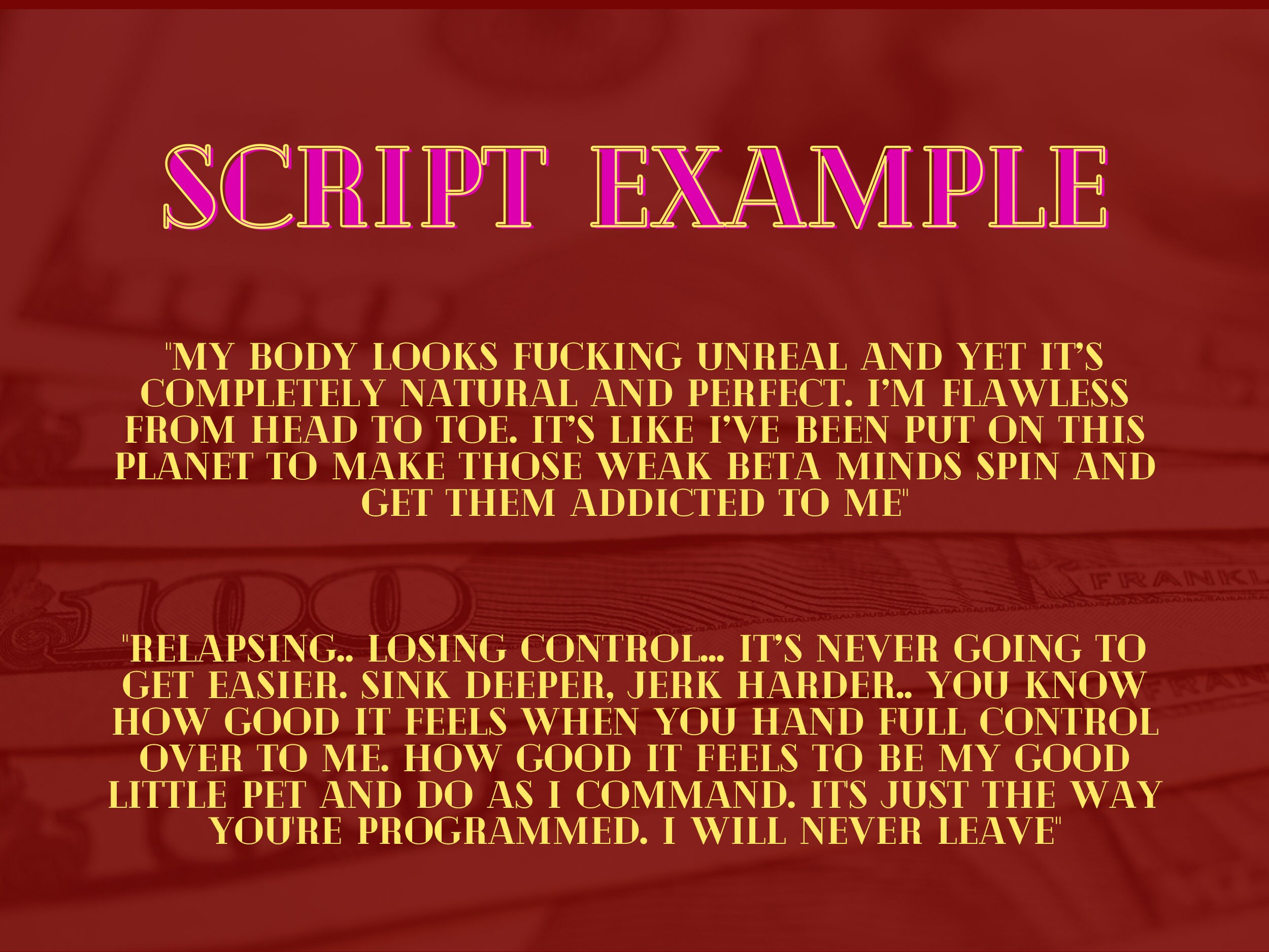 80 Long Adult Industry Findom Captions Content Creators. Fan Engagement ...