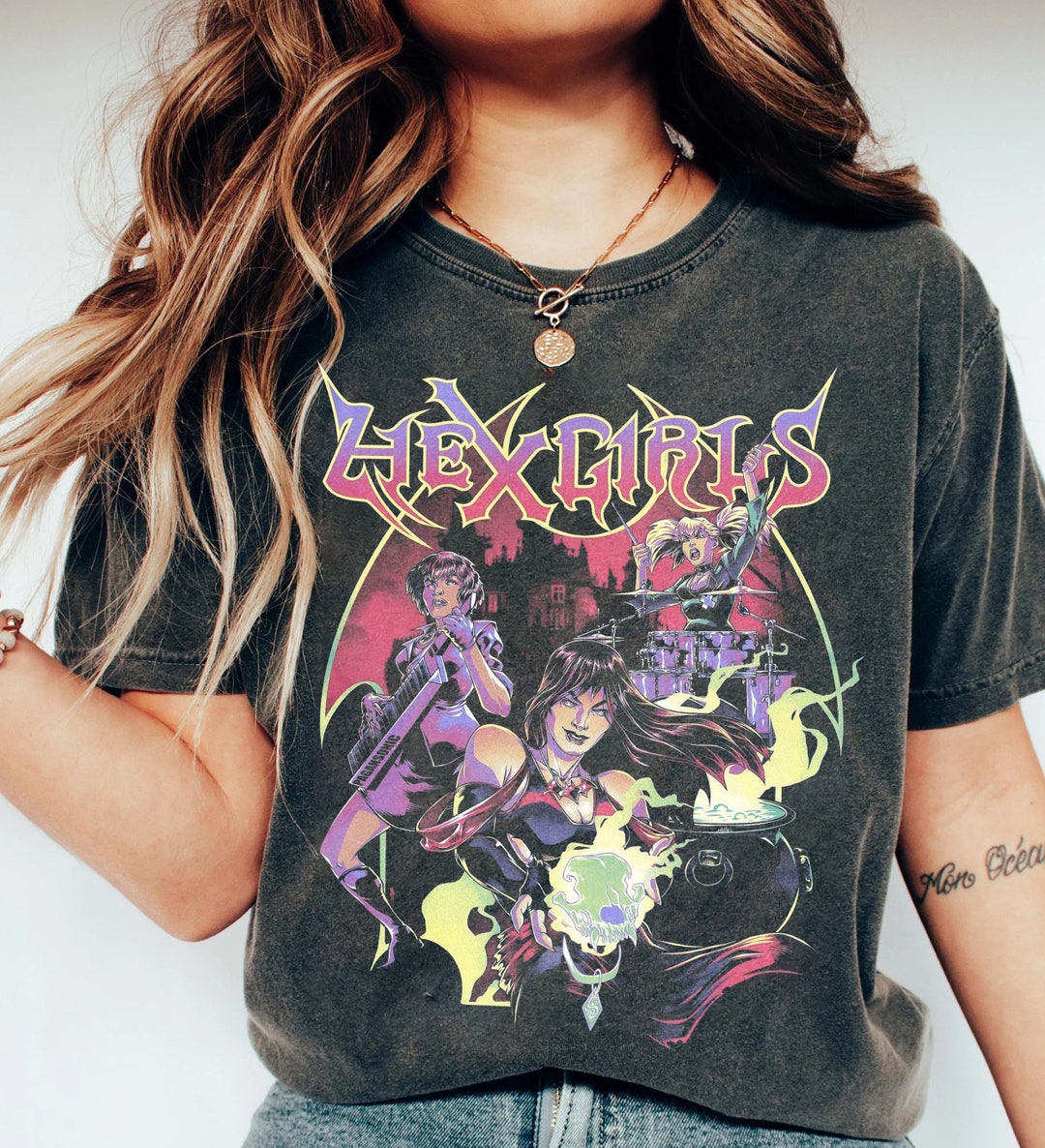 Hex-girl 2024 Tshirt, Hex-girls Tour Shirt,music Concert 2024 Shirt ...