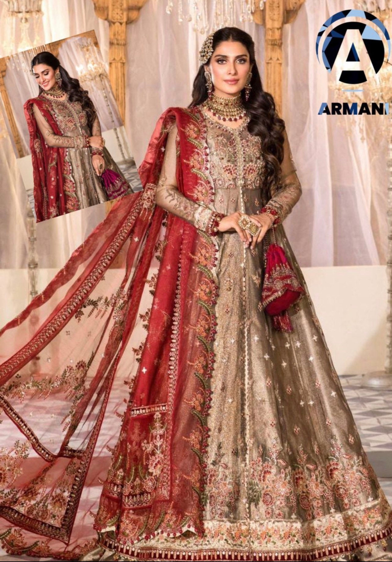 Maria B Pakistani Indian Wedding Dresses Designer Collection - Etsy