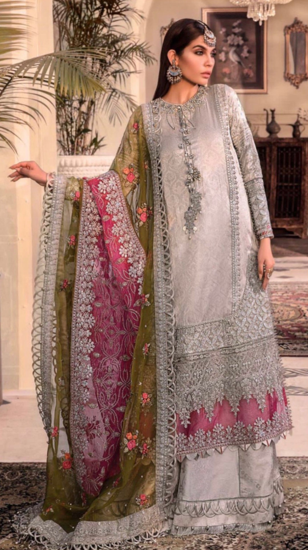 Pakistani Indian Dresses Designer Collection Eid Suit Party Wear ...