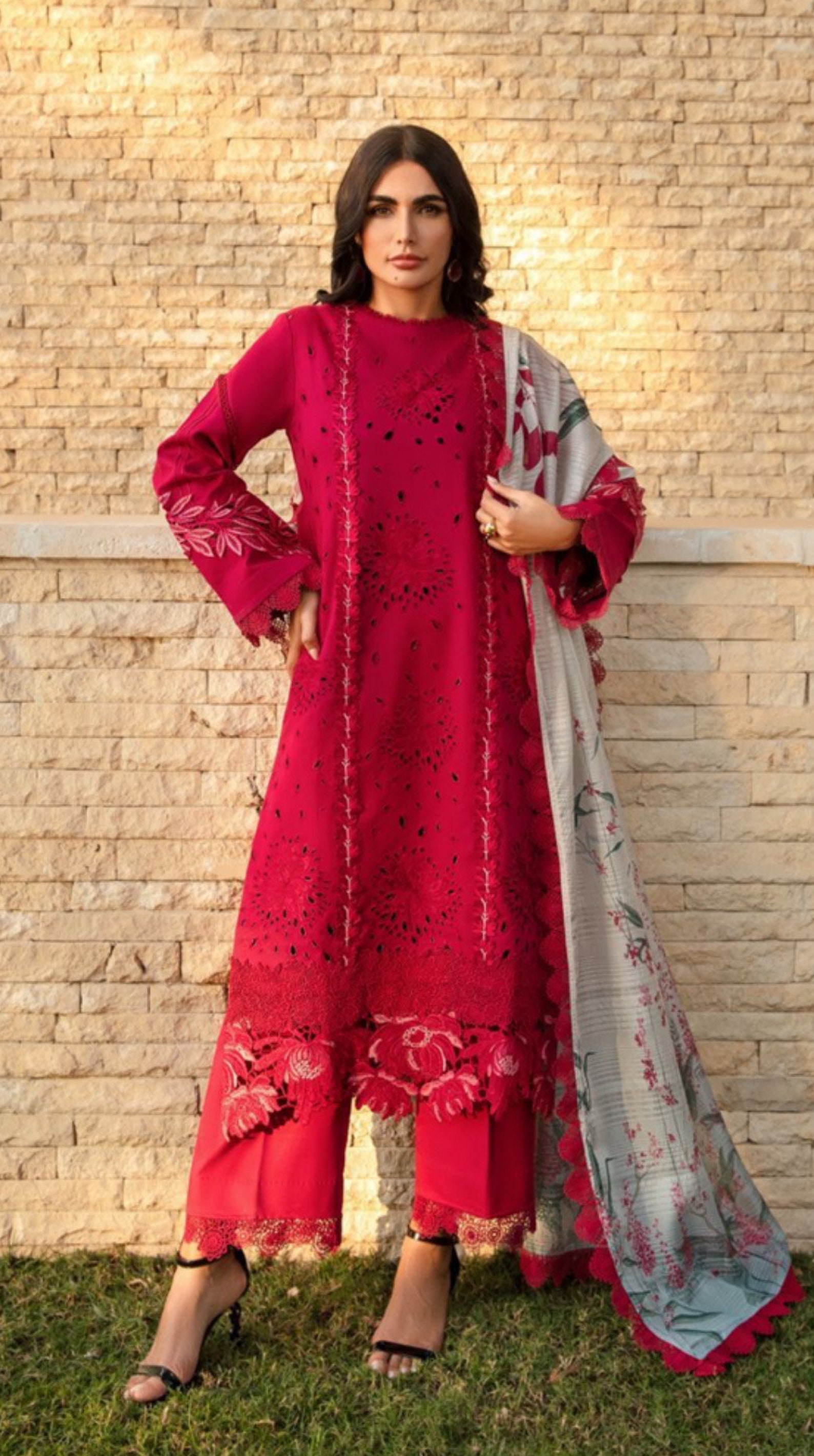 Pakistani Designer Dress Eid Suit Indian Dress Lawn Collection Latest ...