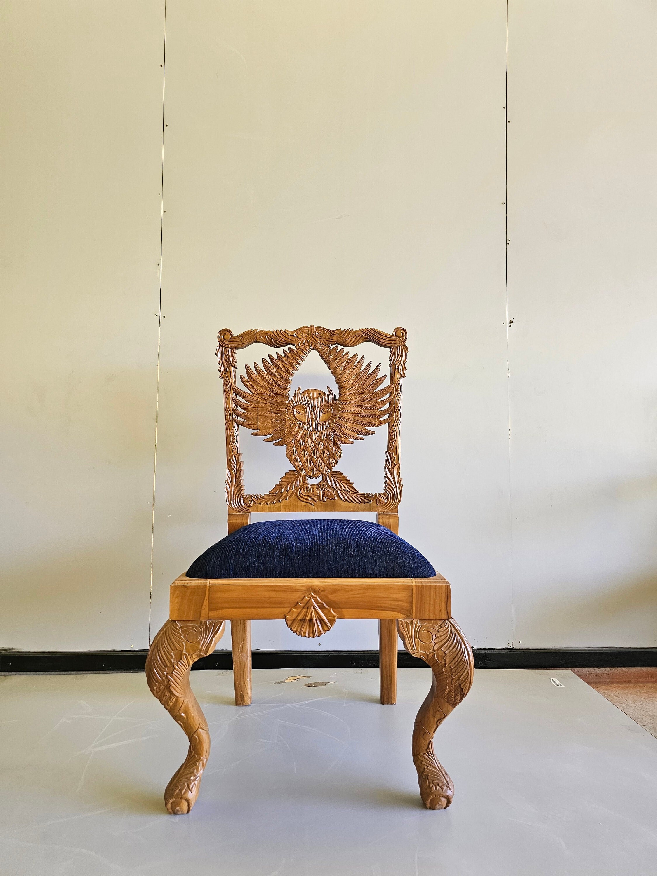Luxury Handcarved Menagerie Owl Chair, With Fine Design in Mind ...